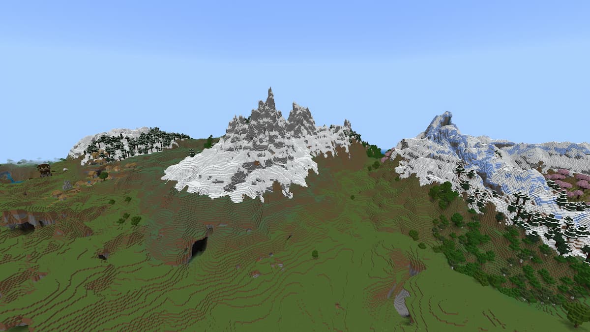 10 Best Minecraft Mountain Seeds - Pro Game Guides