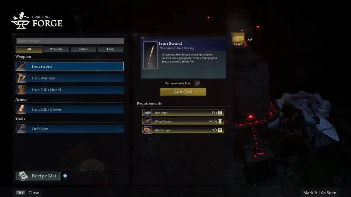 How to unlock crafting recipes in LotR Return to Moria | Pro Game Guides