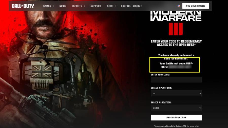 How to redeem the MW3 Beta code (MW3) | Pro Game Guides