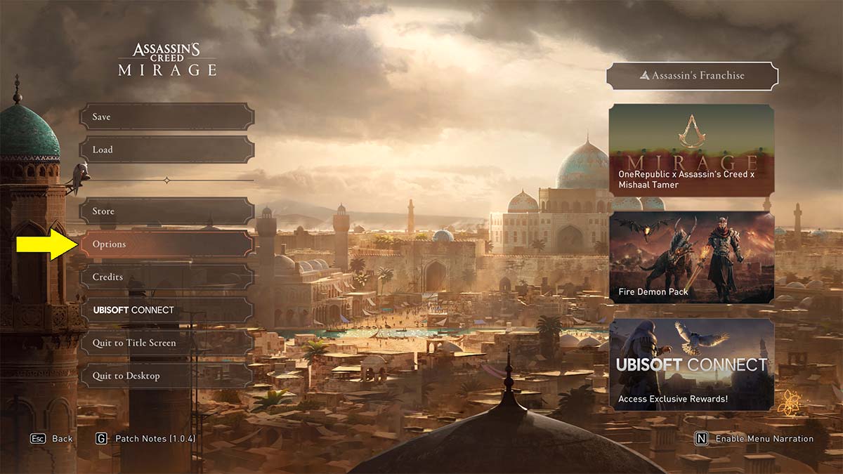How to change the difficulty in Assassin's Creed Mirage | Pro Game Guides