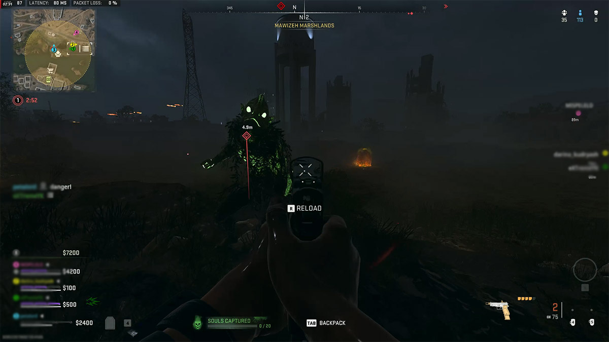 How to summon and defeat the Swamp Creature in The Haunting Warzone ...