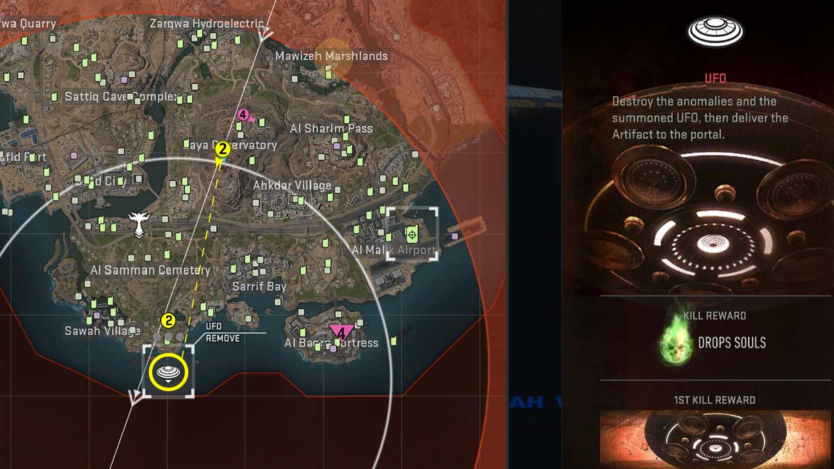 How to find and defeat the UFO in The Haunting Warzone & DMZ | Pro Game ...