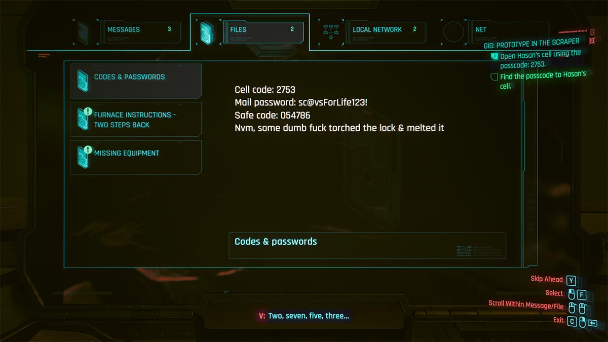 All Passcodes in Cyberpunk Phantom Liberty | Pro Game Guides