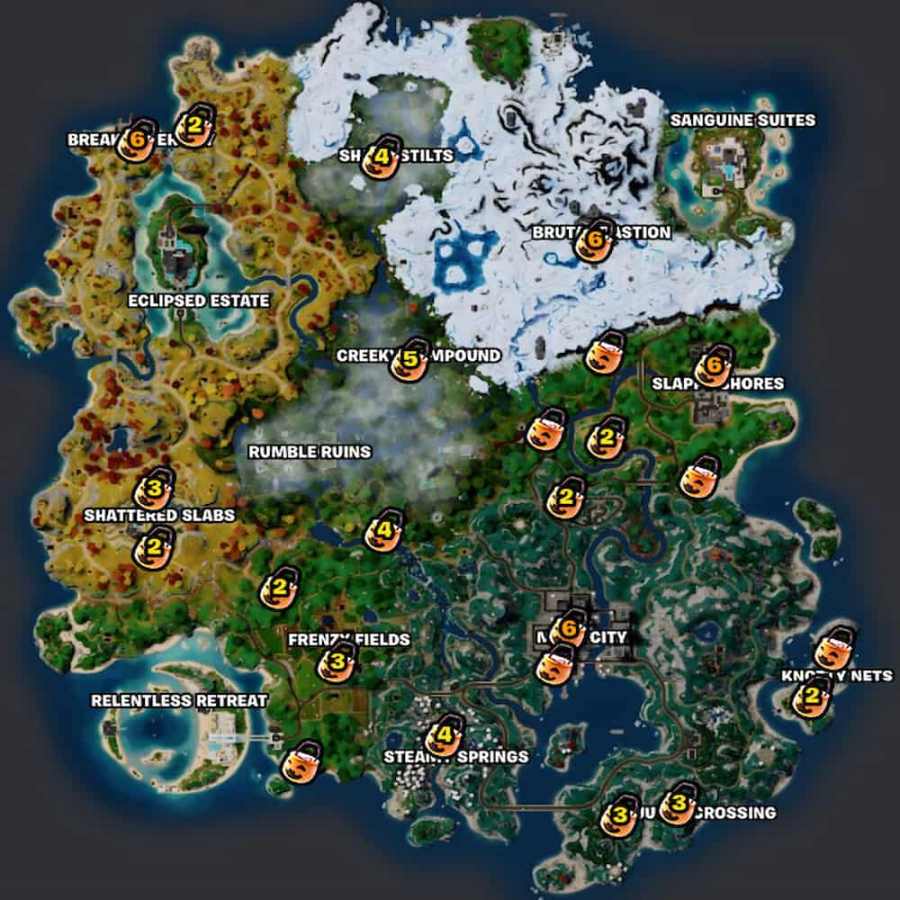 Where to collect candy in Fortnite Chapter 4 Season 4 | Pro Game Guides