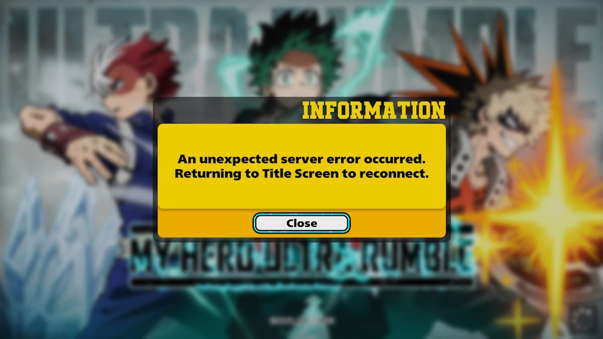 My Hero Ultra Rumble servers down? How to check server status | Pro ...