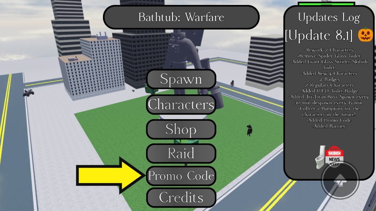 Bathtub Warfare Codes | Pro Game Guides