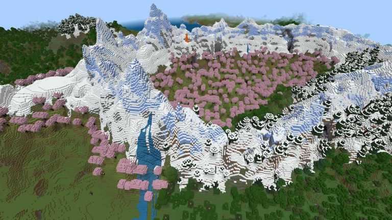 10 Best Minecraft Cherry Grove Seeds | Pro Game Guides