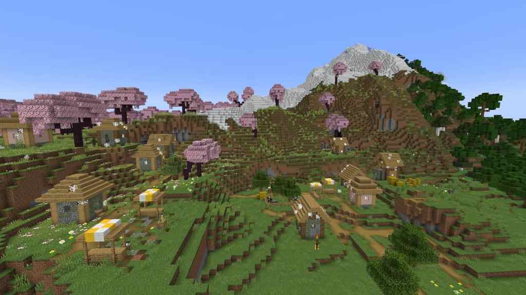 10 Best Minecraft Cherry Grove Seeds | Pro Game Guides