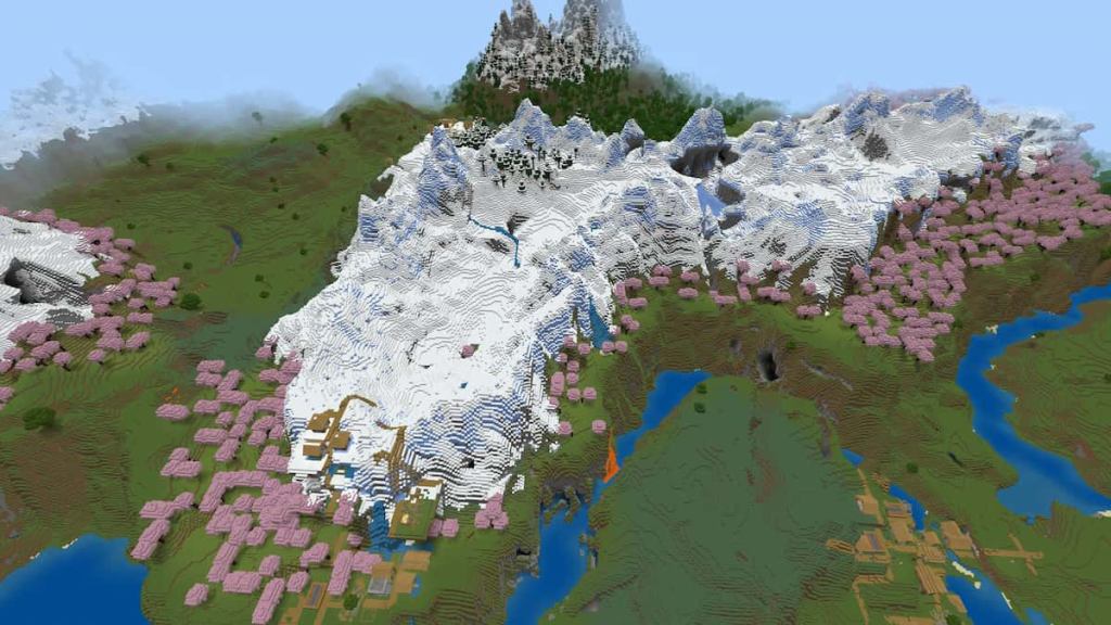 10 Best Minecraft Cherry Grove Seeds | Pro Game Guides