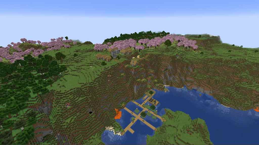10 Best Minecraft Cherry Grove Seeds | Pro Game Guides