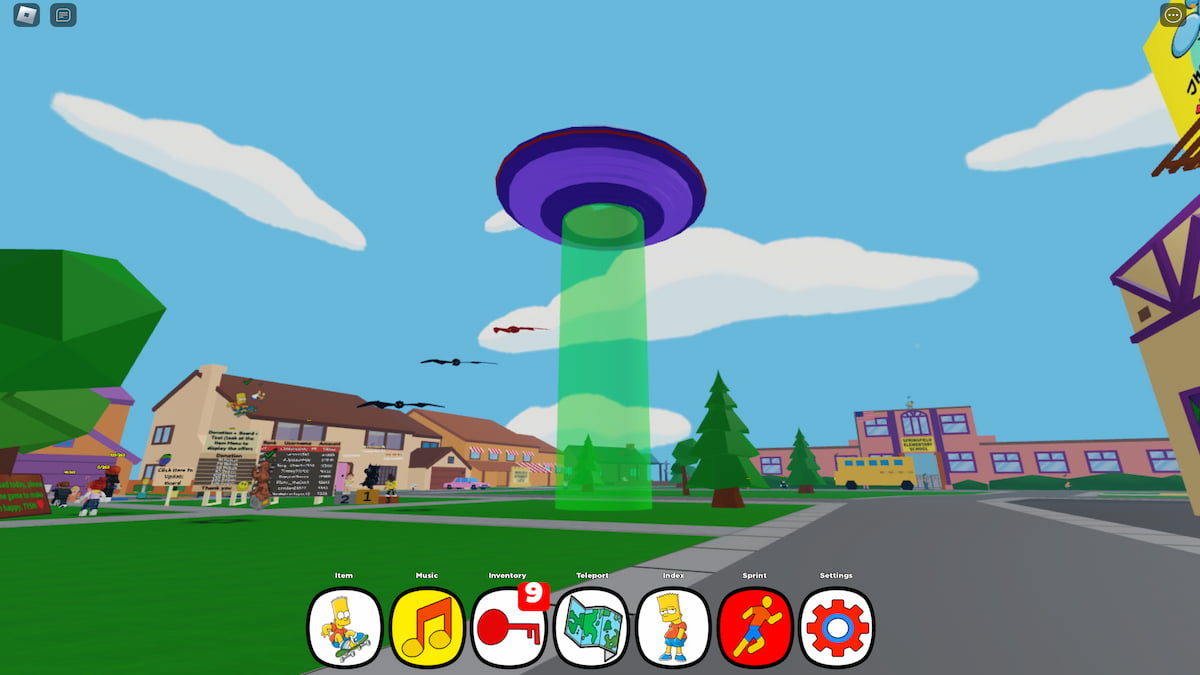 Where is the UFO in Find the Simpsons? - Roblox | Pro Game Guides