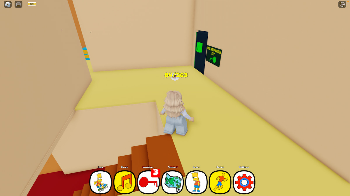 Where is the Green Key in Find the Simpsons? - Roblox | Pro Game Guides