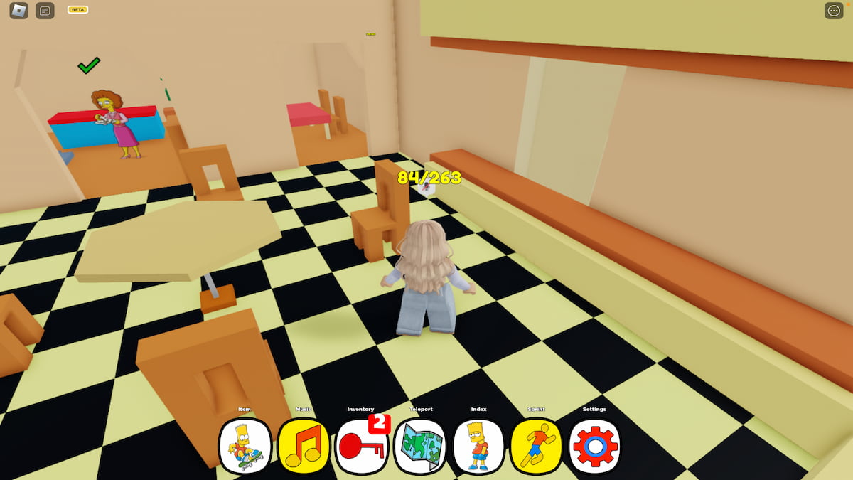 Where is the Green Key in Find the Simpsons? - Roblox | Pro Game Guides