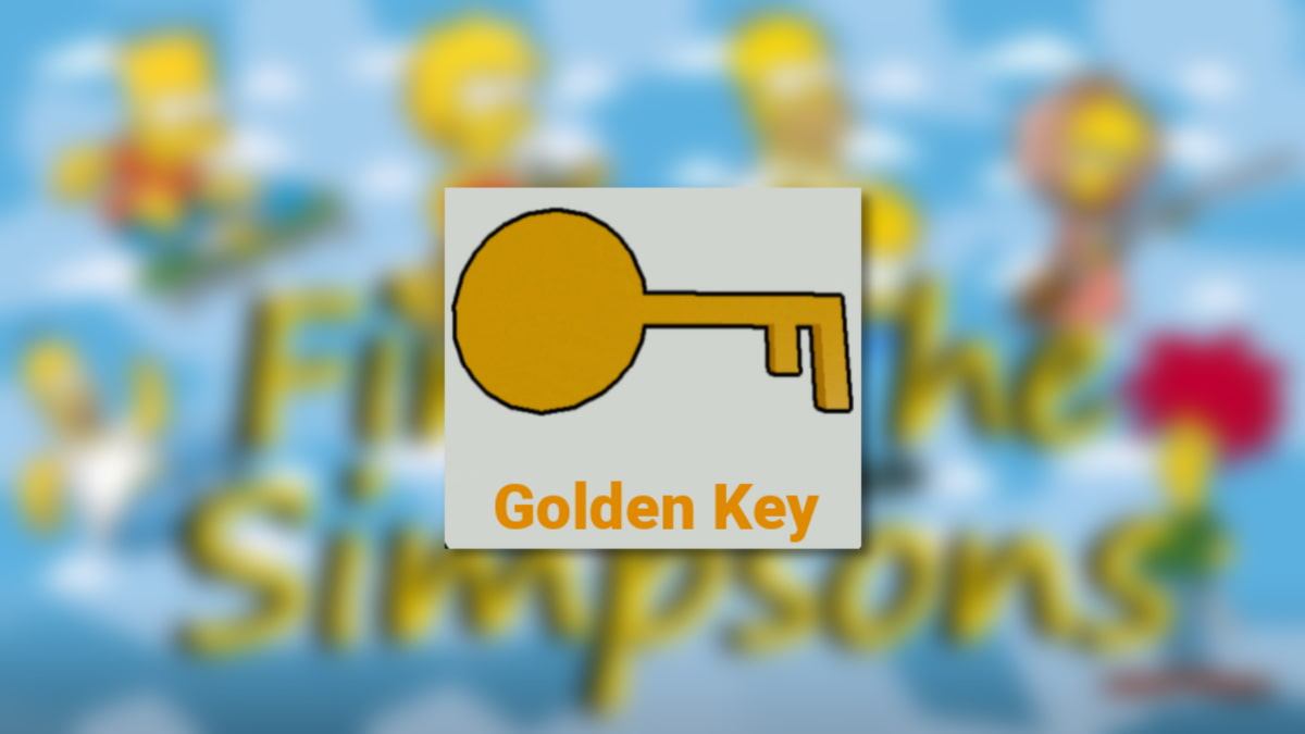 Where is the Golden Key in Find the Simpsons? - Roblox | Pro Game Guides