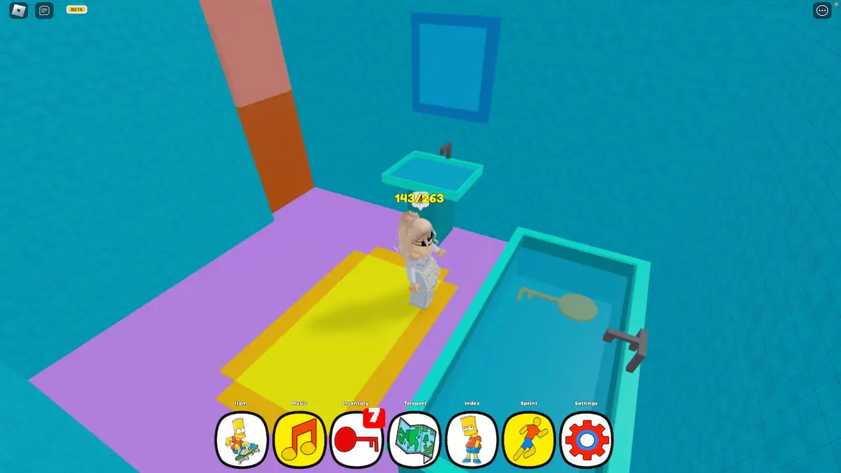 Where is the Golden Key in Find the Simpsons? - Roblox | Pro Game Guides