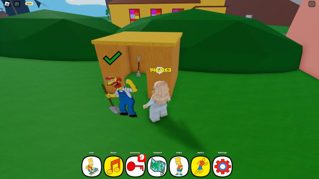 Where is the Spade (shovel) in Find the Simpsons? - Roblox | Pro Game ...