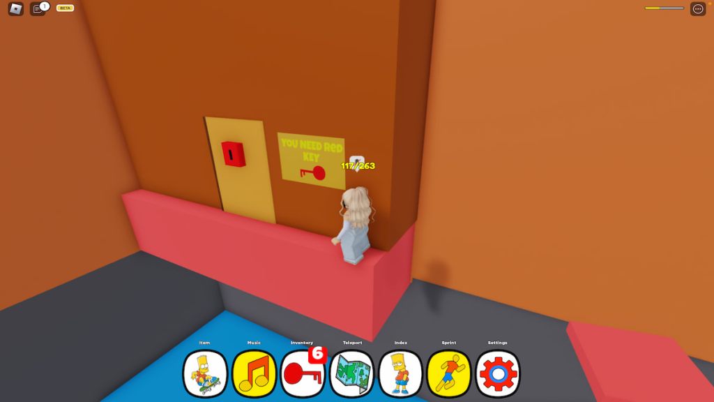 Where is the Red Key in Find the Simpsons? - Roblox | Pro Game Guides