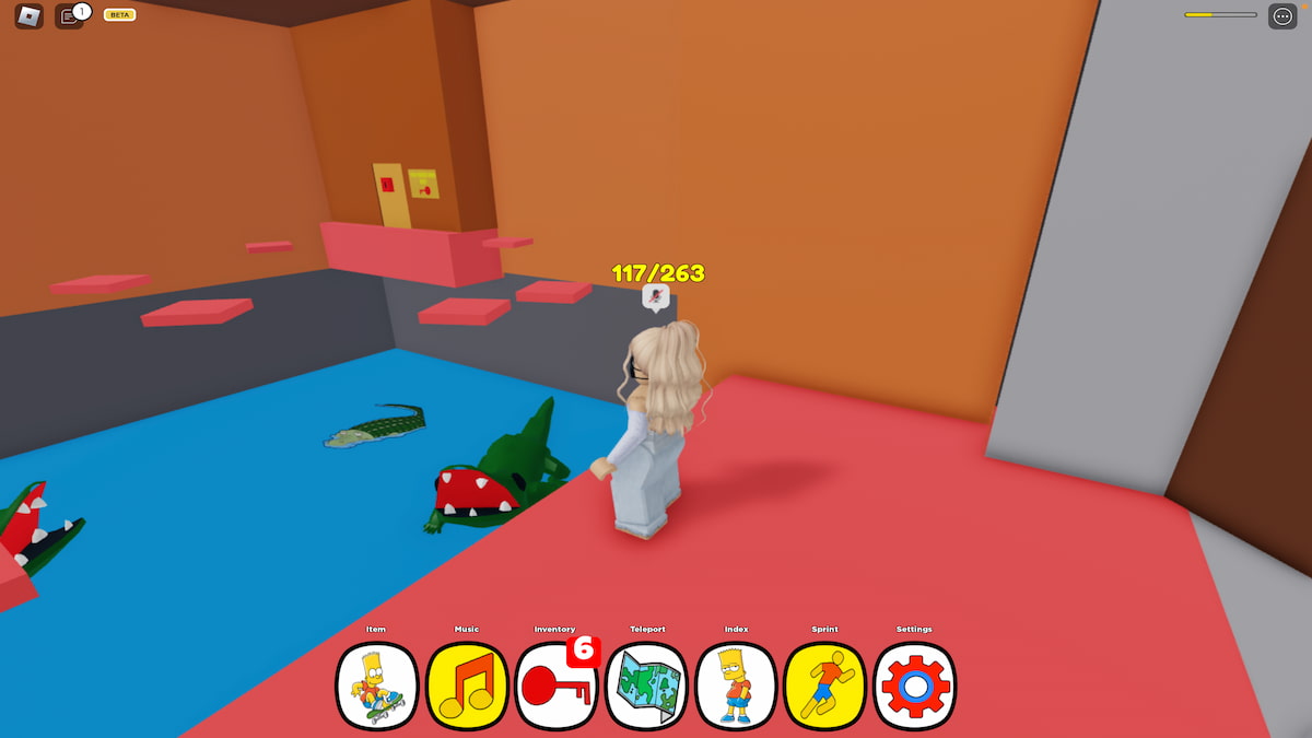 Where is the Red Key in Find the Simpsons? - Roblox | Pro Game Guides