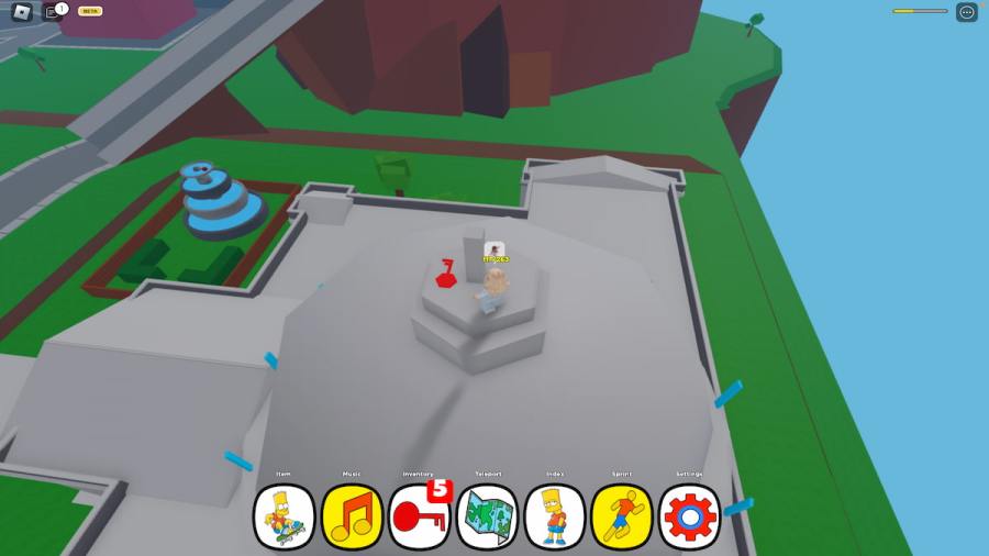 Where is the Red Key in Find the Simpsons? - Roblox | Pro Game Guides