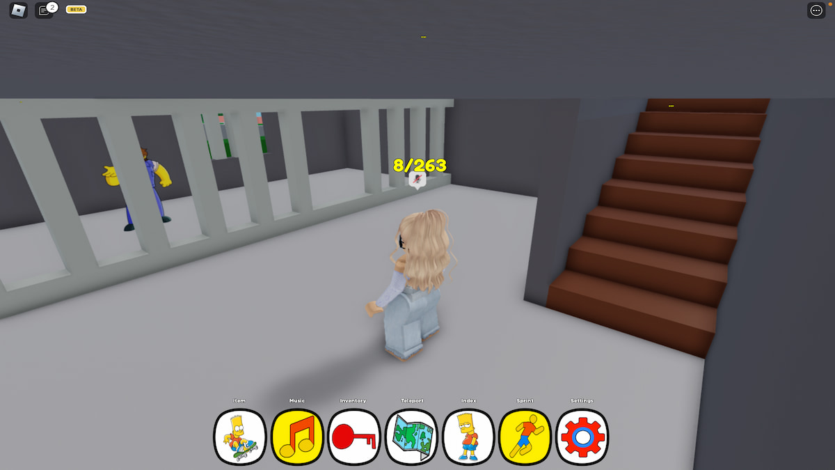 Where is the Yellow Key in Find the Simpsons? - Roblox | Pro Game Guides