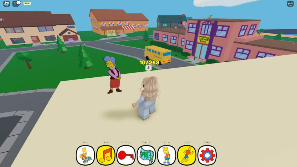 Where is the Yellow Key in Find the Simpsons? - Roblox | Pro Game Guides