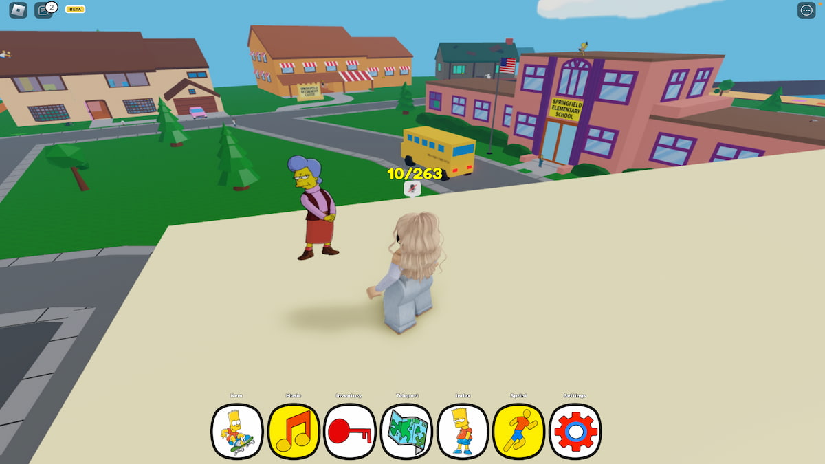 Where is the Yellow Key in Find the Simpsons? - Roblox | Pro Game Guides