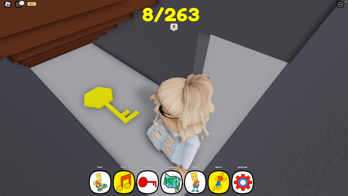 Where is the Yellow Key in Find the Simpsons? - Roblox | Pro Game Guides