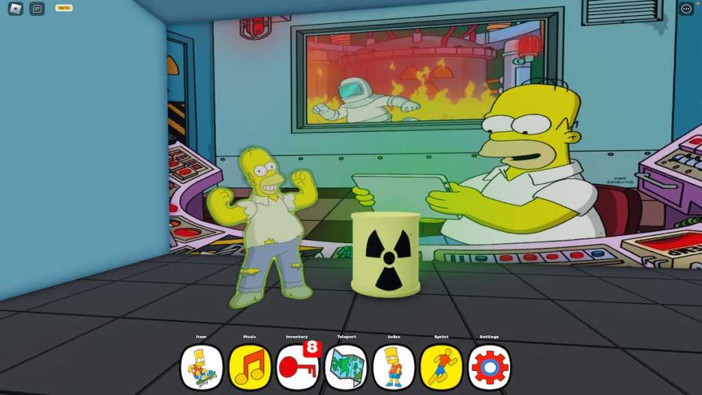 Where is the Radioactive Key in Find the Simpsons? - Roblox | Pro Game ...