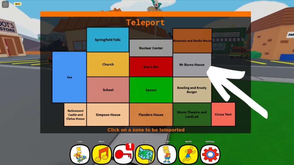 Where is the gun in Find the Simpsons? - Roblox | Pro Game Guides