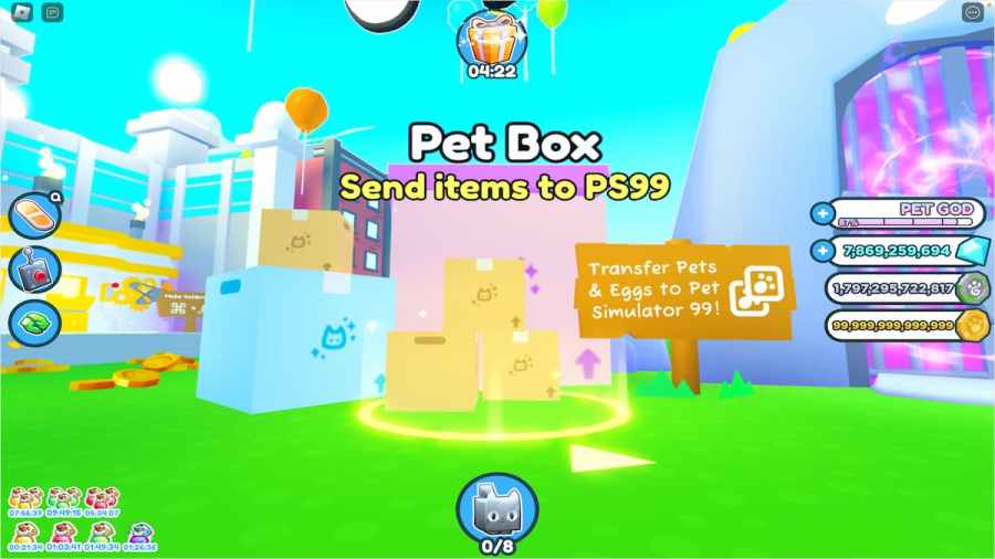 How to transfer pets from Pet Simulator X to Pet Simulator 99 - Roblox ...
