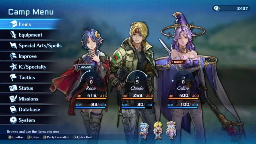 All recruitable characters in Star Ocean The Second Story R | Pro Game ...