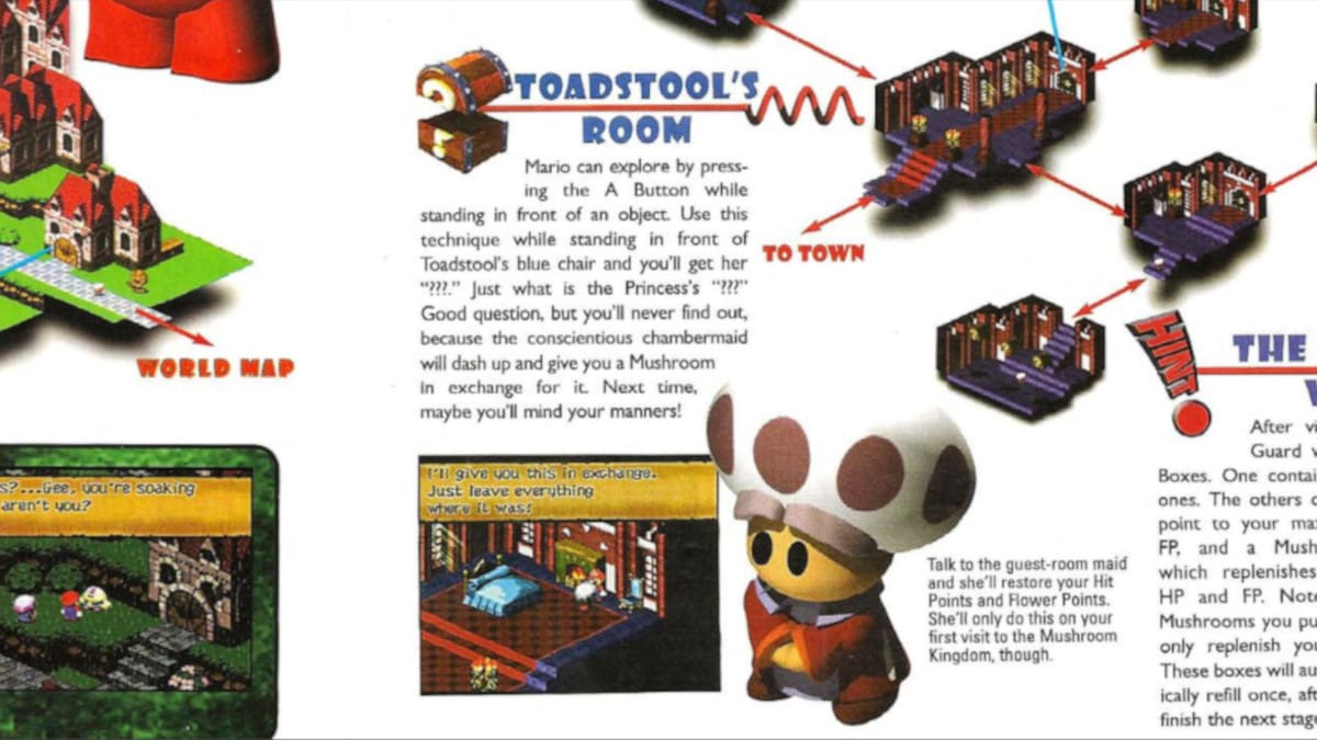 What is "Peach's ???" in Super Mario RPG | Pro Game Guides