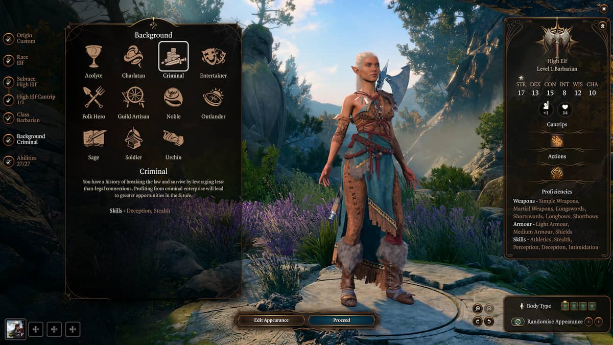 Best Backgrounds in BG3 | Pro Game Guides