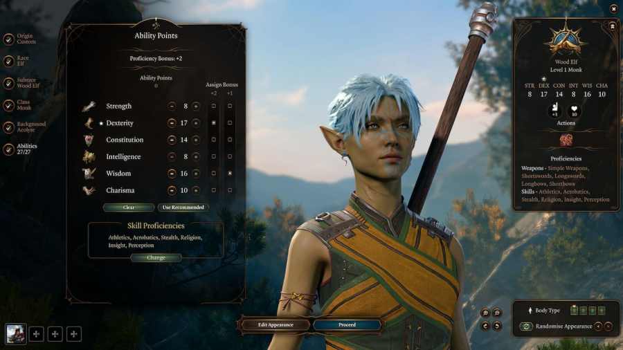 Monk Thunder Jump Build for Baldur's Gate 3 | Pro Game Guides