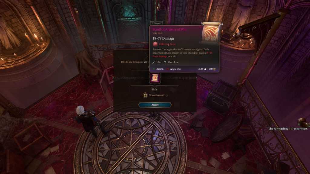 Where to find the Scroll of Artistry of War in BG3 | Pro Game Guides