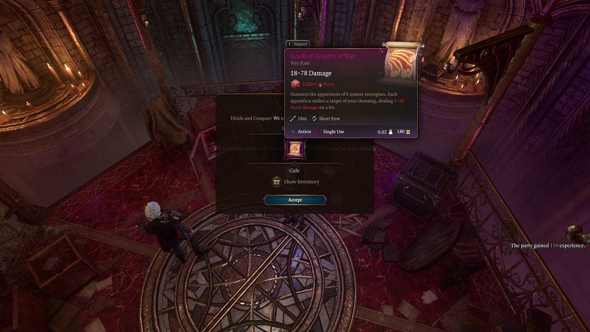 Where to find the Scroll of Artistry of War in BG3 | Pro Game Guides