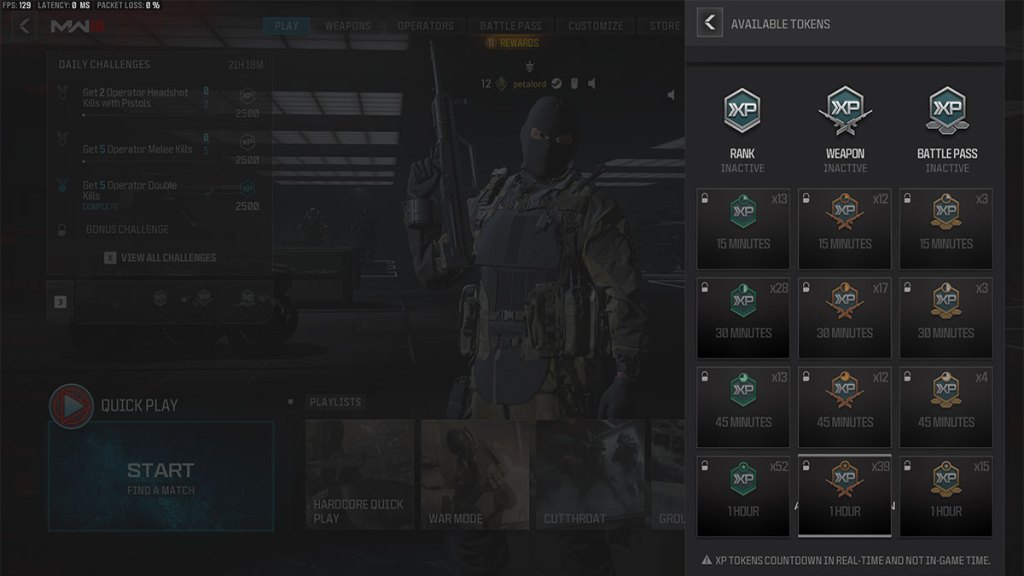 How to fix Double XP Tokens not working in MW3 | Pro Game Guides