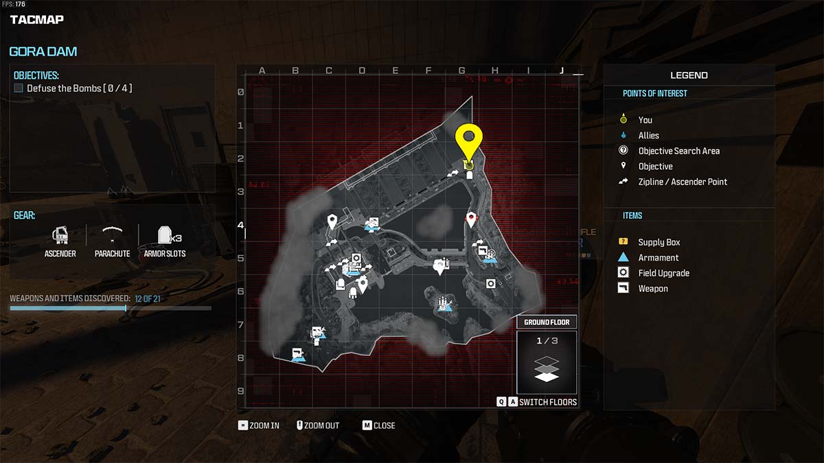 All Gora Dam weapon and item locations in MW3 | Pro Game Guides