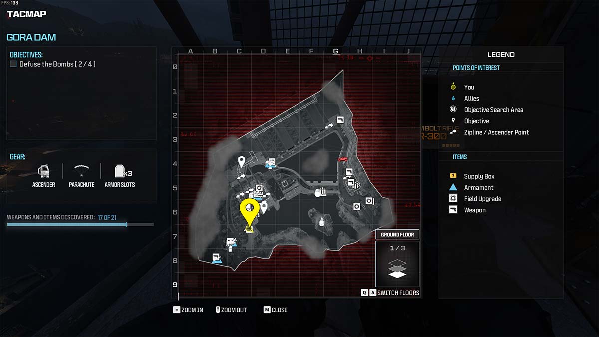 All Gora Dam weapon and item locations in MW3 | Pro Game Guides