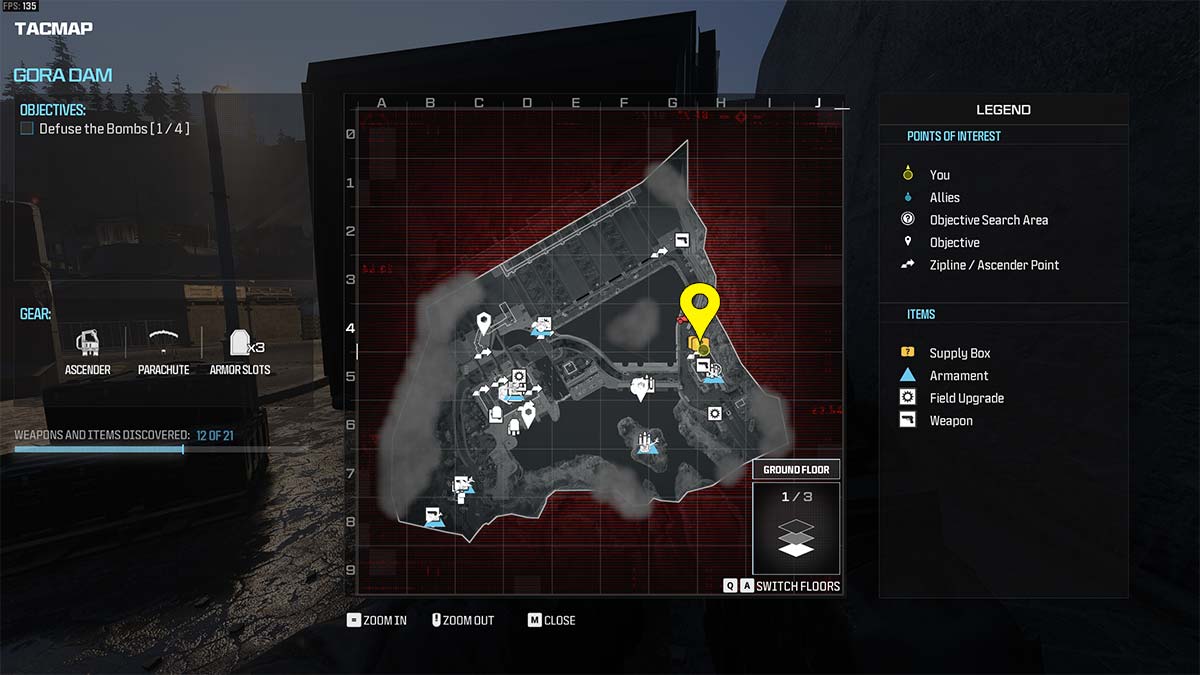 All Gora Dam weapon and item locations in MW3 | Pro Game Guides