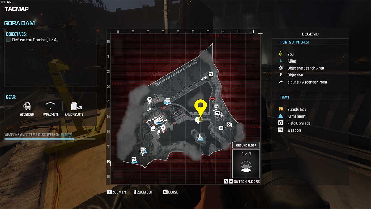 All Gora Dam weapon and item locations in MW3 | Pro Game Guides