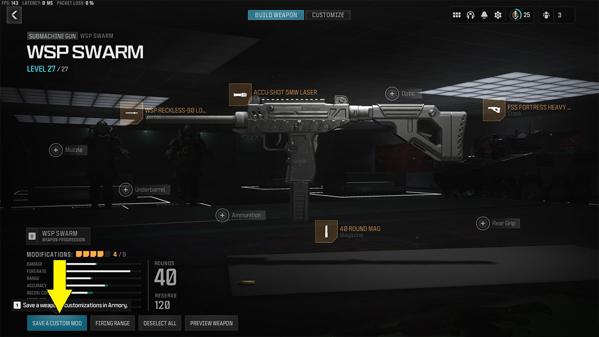 How to save a custom weapon blueprint in MW3 | Pro Game Guides