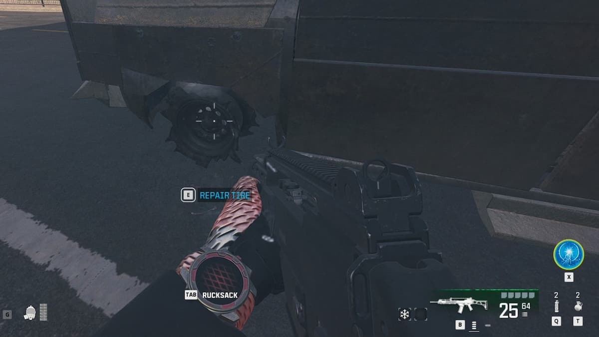 MW3 Zombies Road Rage - Repair a vehicle tire | Pro Game Guides