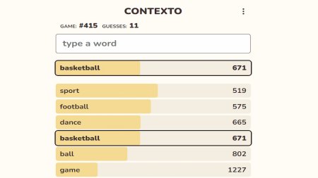 How to play Contexto – Another word-guessing game - Pro Game Guides