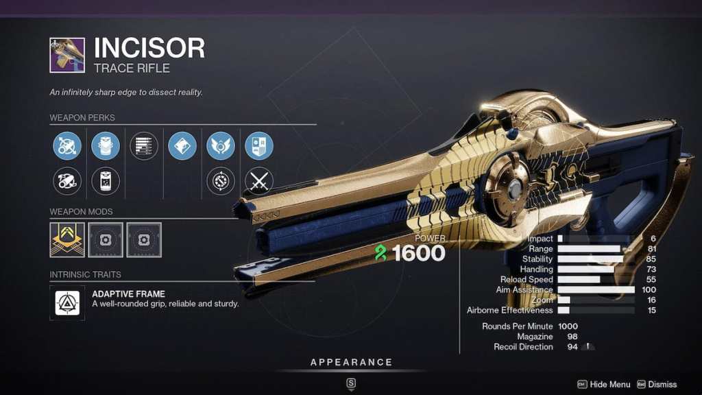 All Trials of Osiris weapons in Destiny 2 Season of the Wish | Pro Game ...