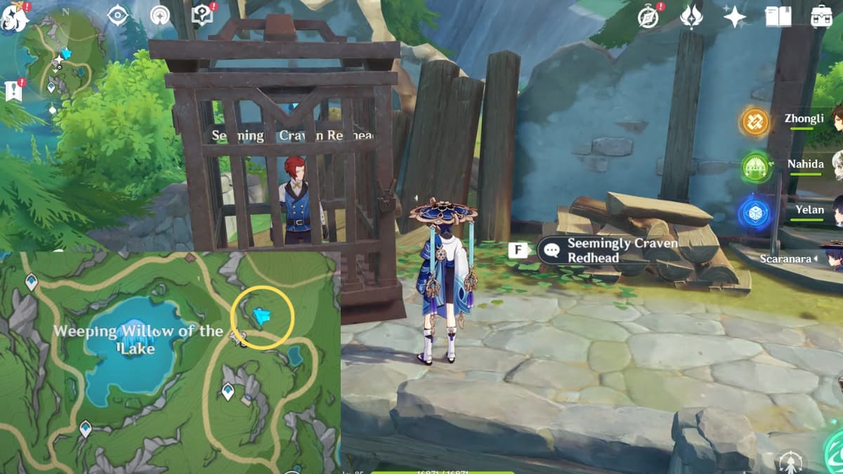 Genshin Impact Impromptu Poem of the Crimson Dawn World Quest guide ...