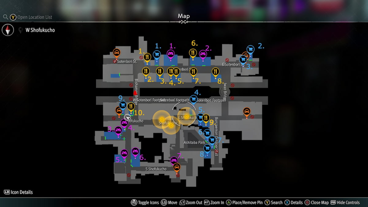 Like a Dragon Gaiden - All Sotenbori Locations, shops, & inventories ...