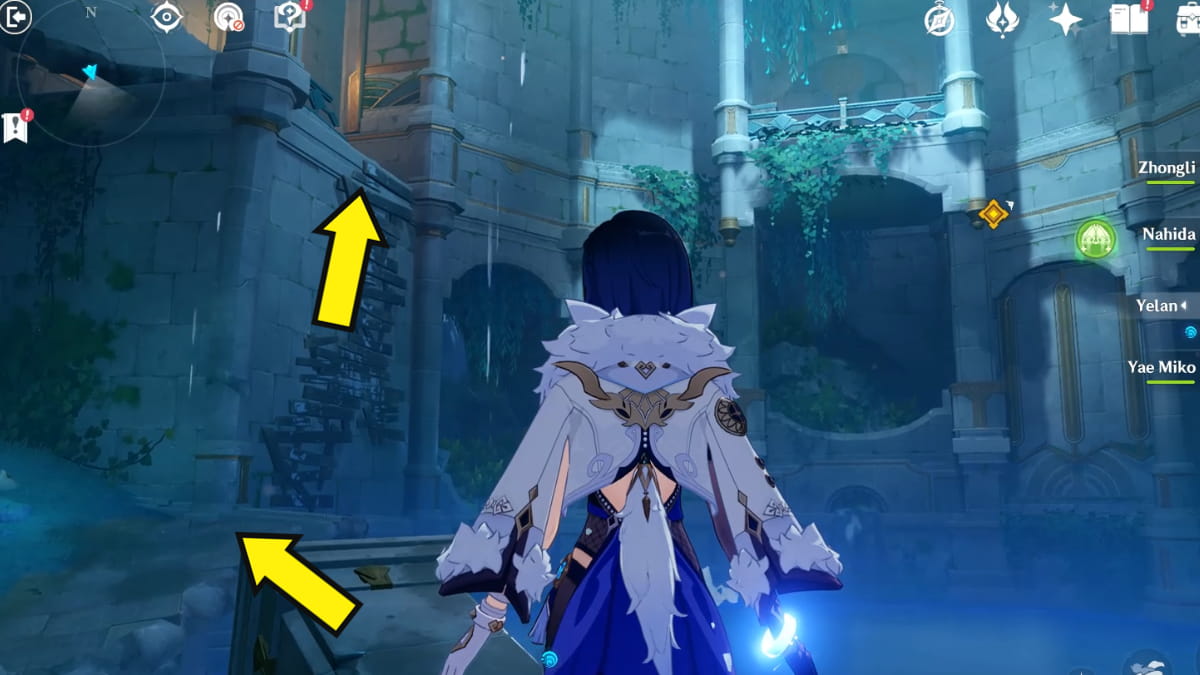 Genshin Impact Fontaine Archon Quest Place of Secrets Domain ...