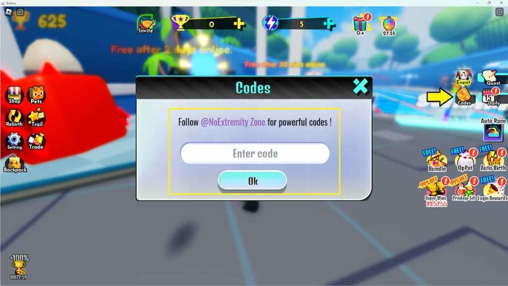 Swim Race Simulator Codes - Pro Game Guides