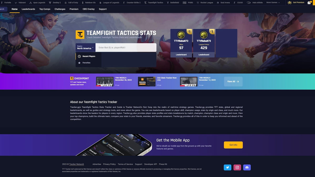 How to use the TFT stat tracker | Pro Game Guides